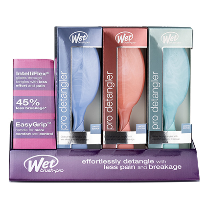 Shop Wet Brush Hydro Tie Dye Detangler Brush Display 9pc