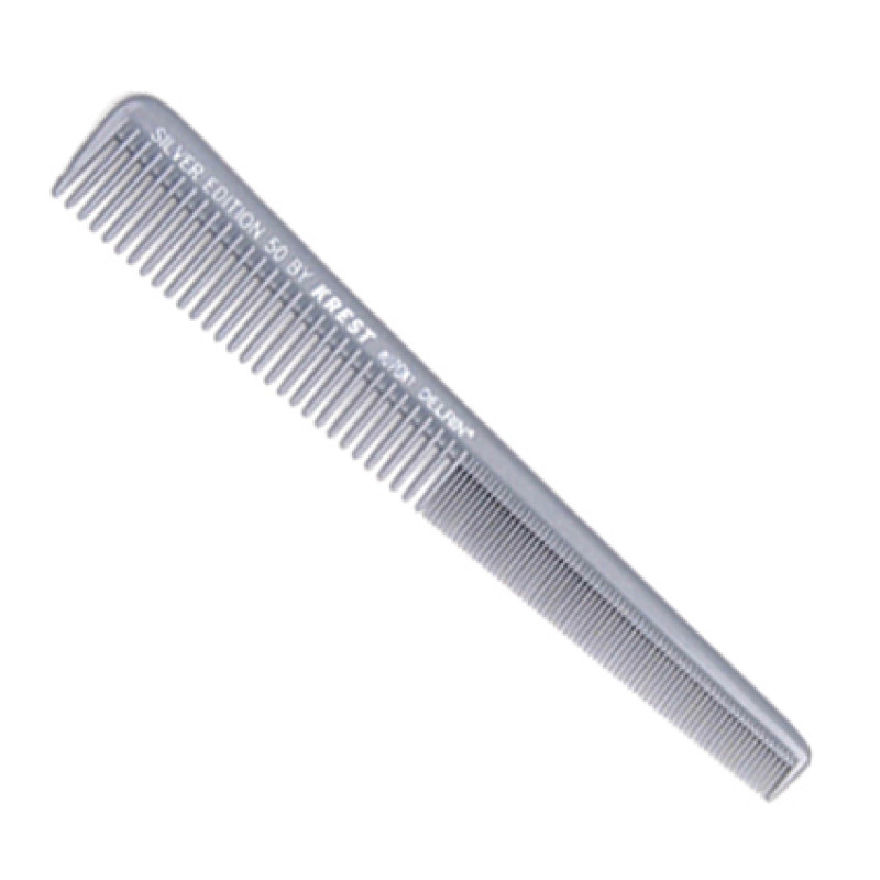 Krest Silver Edition 50 Tapered Barber Comb