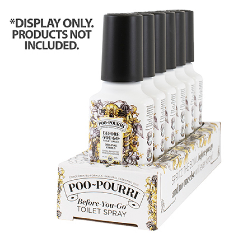 Poo Pourri Empty Display 6 Piece