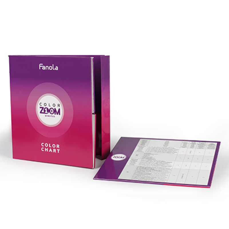 Fanola Color Zoom Colour Chart