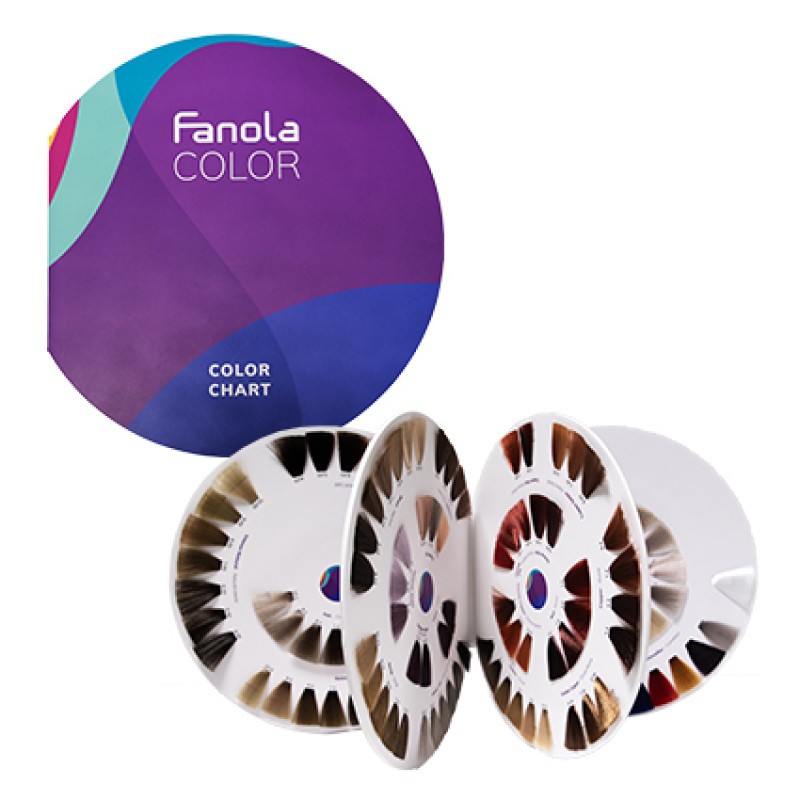 Fanola 124 Swatch Colour Chart