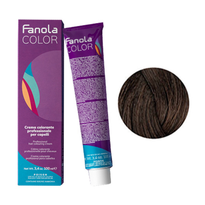 Fanola Permanent Colour, 5.00 Intense Light Chestnut 100g