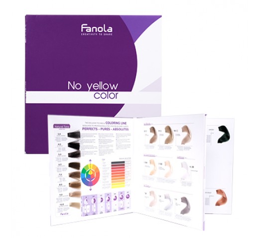 Fanola No Yellow Colour Chart