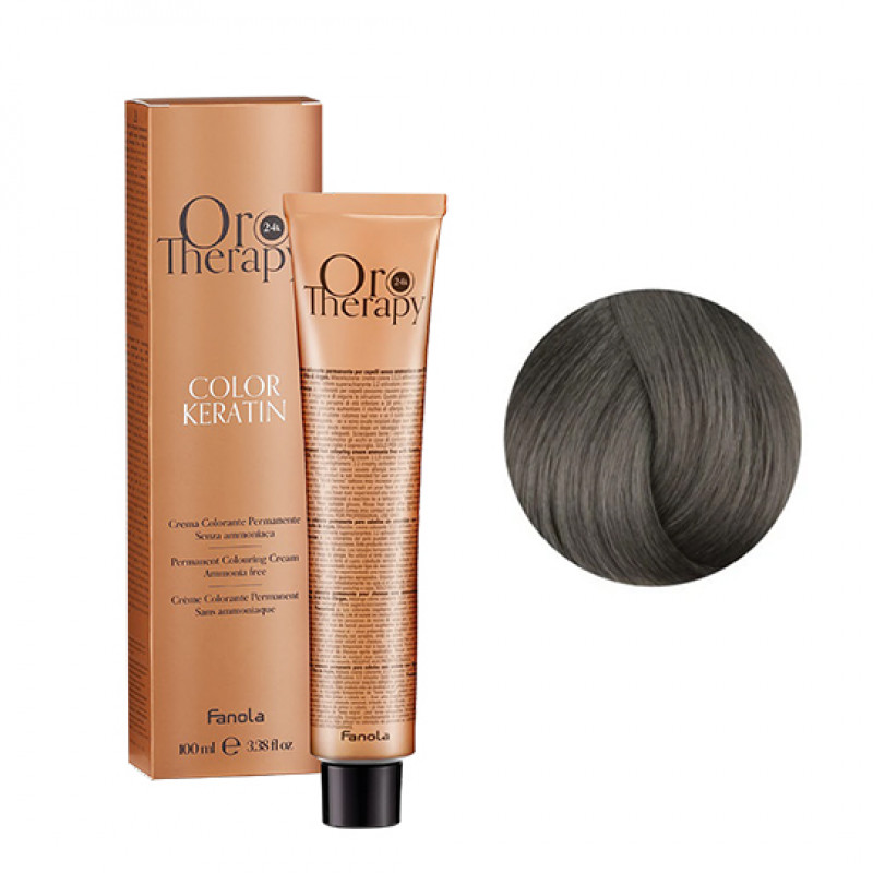 Oro Therapy 24k Puro Colour 7.1 Medium Blonde Ash 100ml