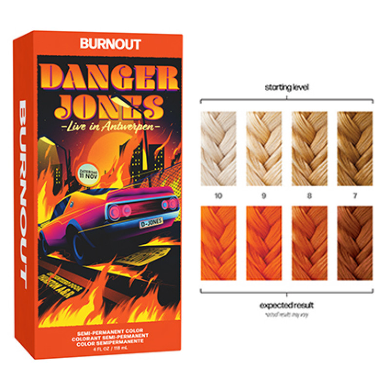 Danger Jones Semi-Permanent Colour Burnout 118ml