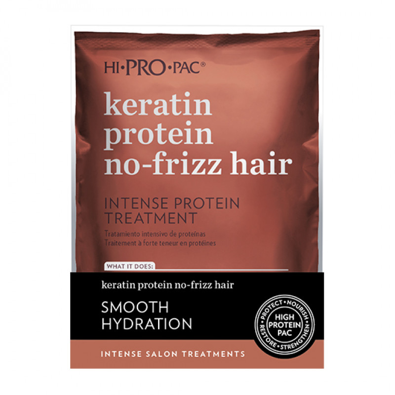 Hi Pro Pac Keratin Protein No Frizz Hair Treatment 8pc